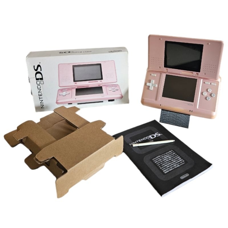 Console Nintendo DS FAT Candy Pink Com caixa NDS fat Rosa Rose pronta ...