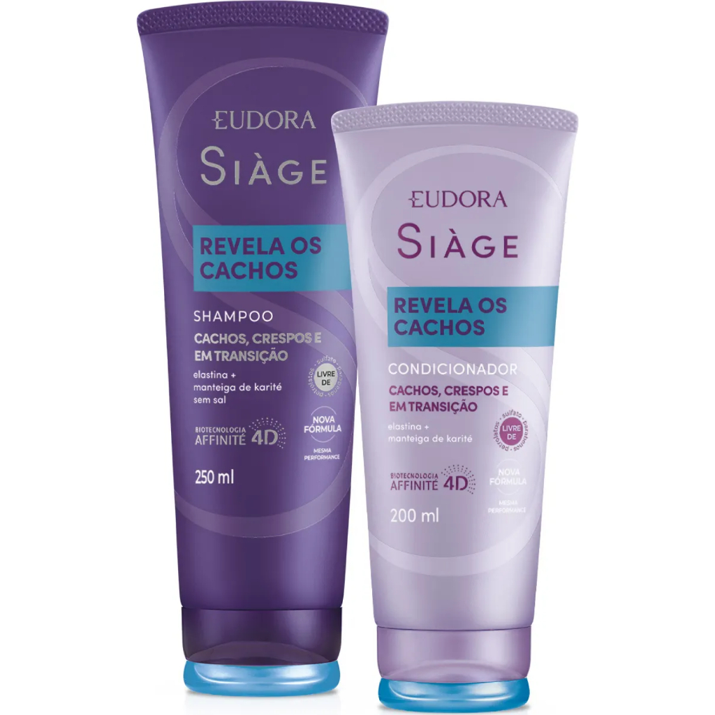 udora Kit Siàge Revela Os Cachos Shampoo + Condicionador (Nova Versão ...