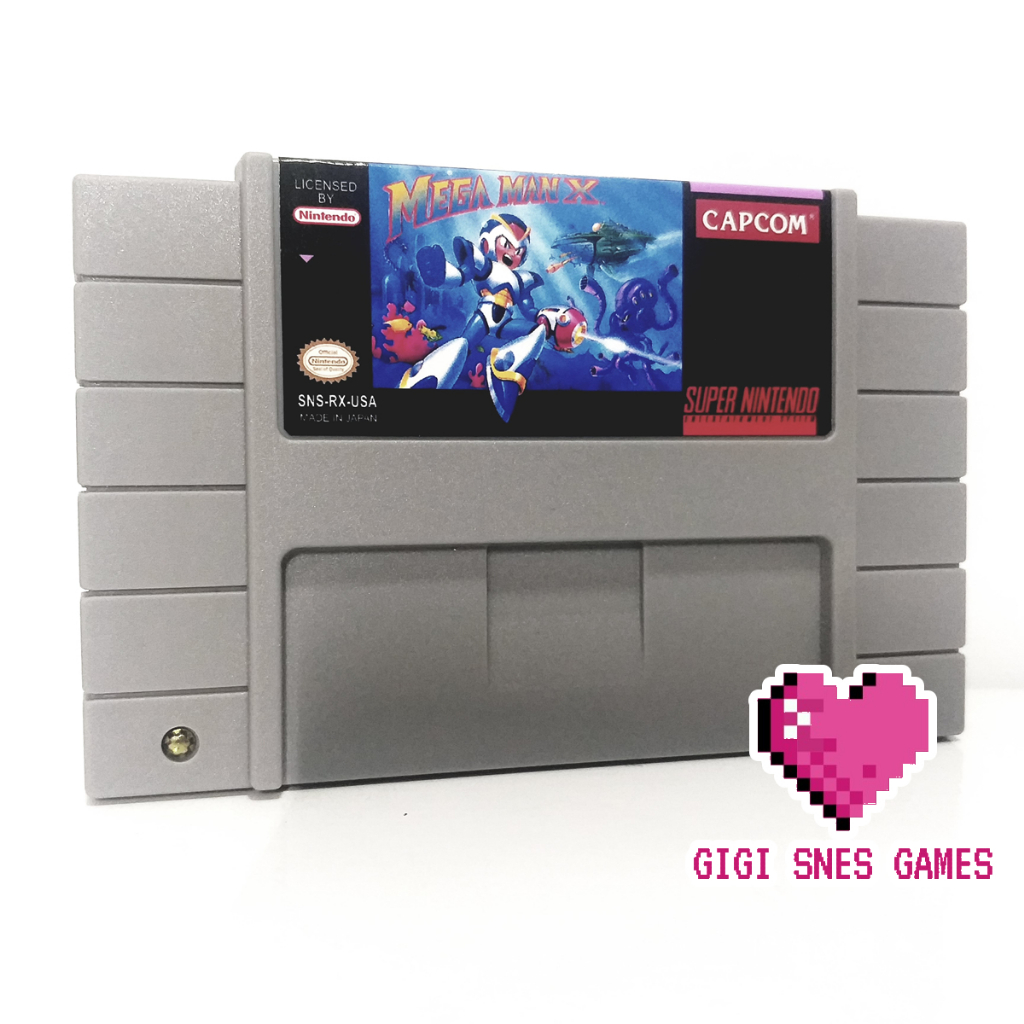 Jogo Mega Man X para Super Nintendo ( SNES ) | Shopee Brasil
