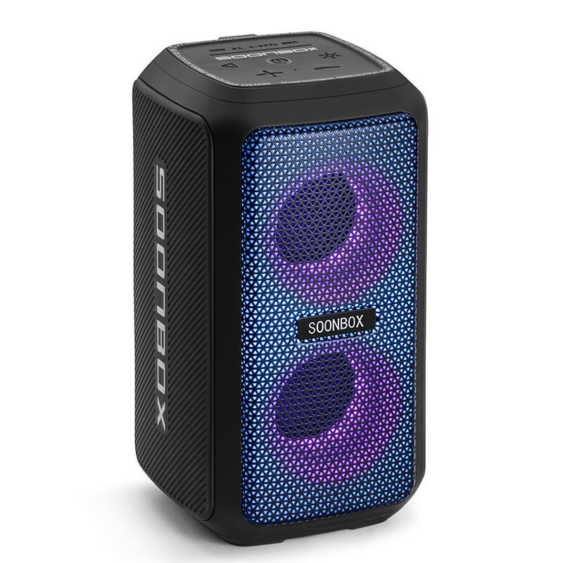 Caixa de som Bluetooth Speaker Bluetooth Bass S9800 S-9800 LED Soonbox blutut spiker TWS ...