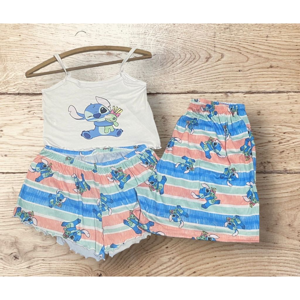 Pijama Kit Casal Stich | Shopee Brasil