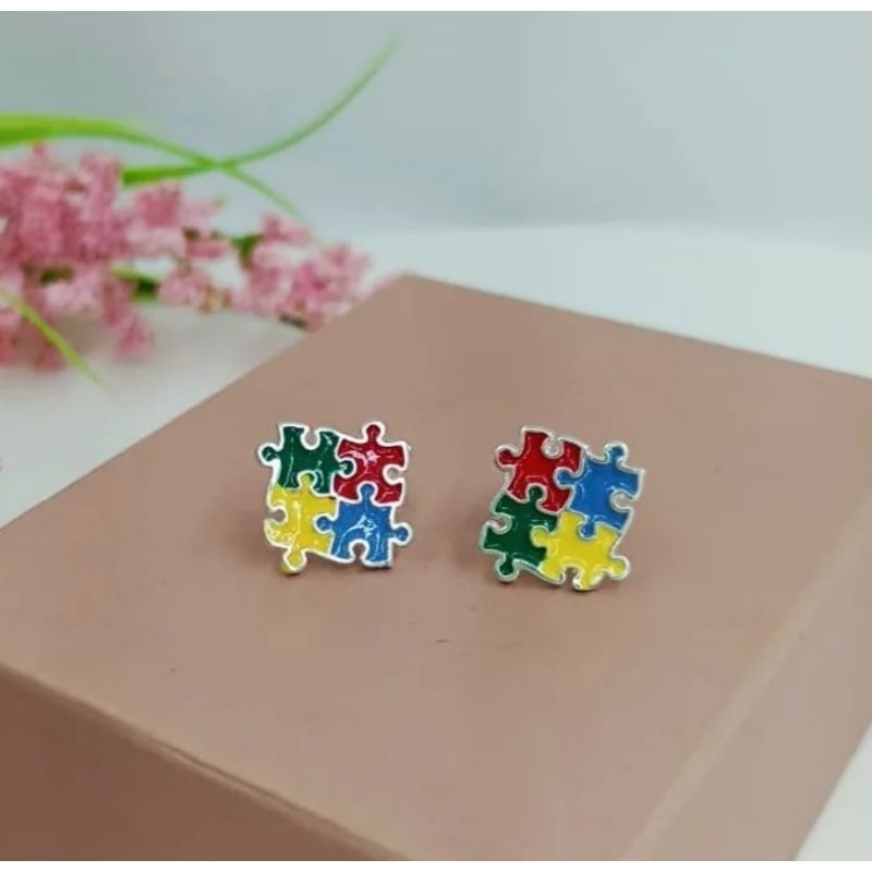 Brinco Autista - Símbolo Autismo (TEA) | Shopee Brasil