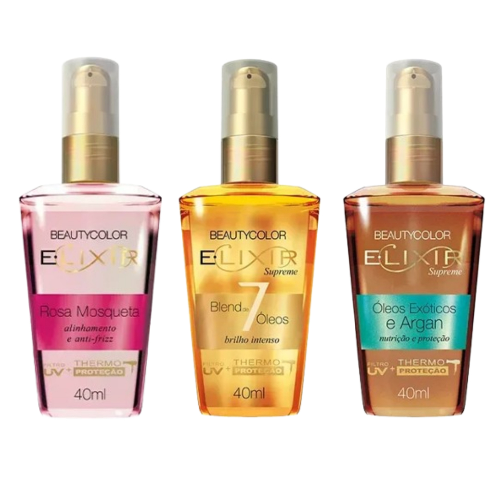 Óleo Elixir Capilar Supreme Beauty Color 40ml Escolha | Shopee Brasil
