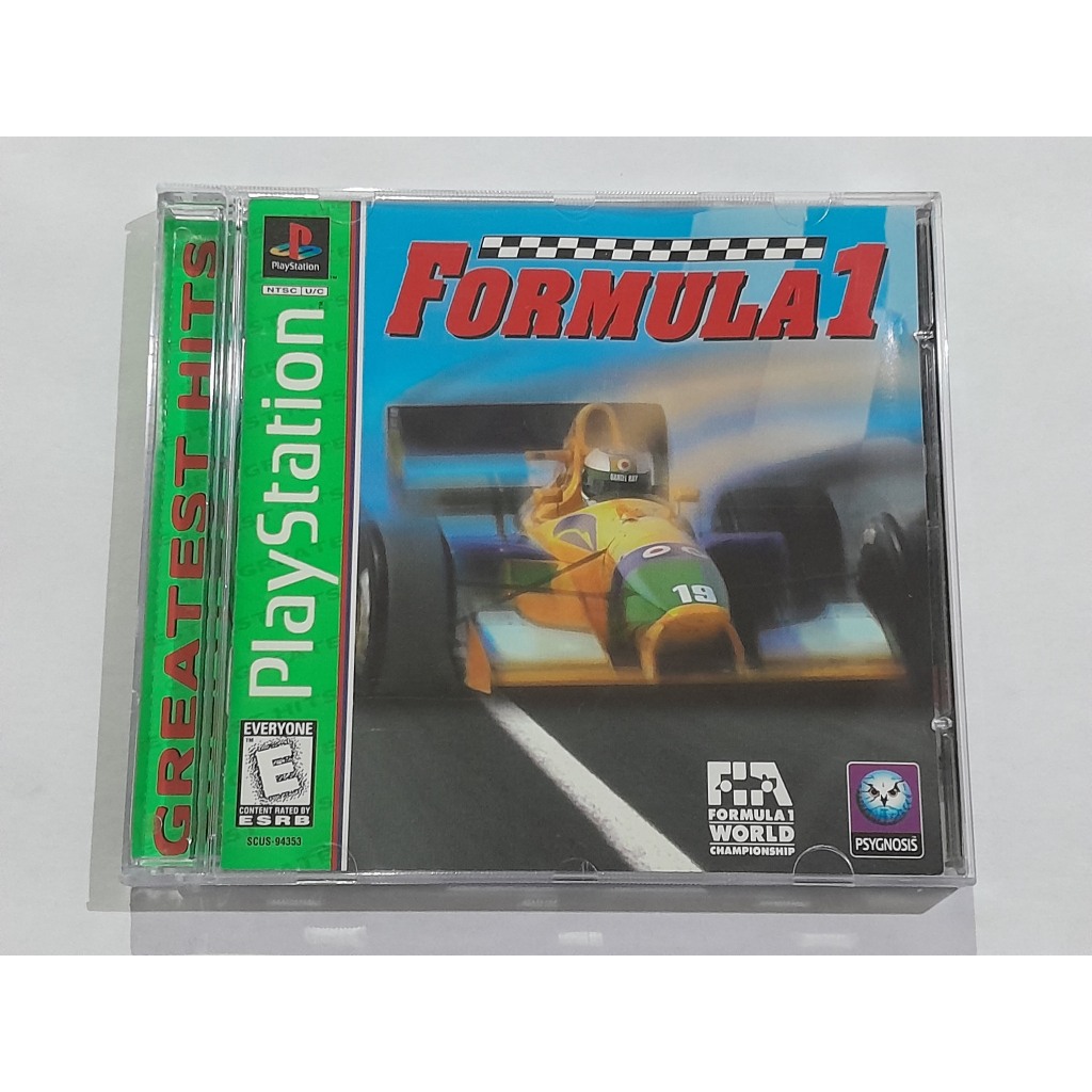 Formula 1 p/ Playstation 1 PS1 Original | Shopee Brasil