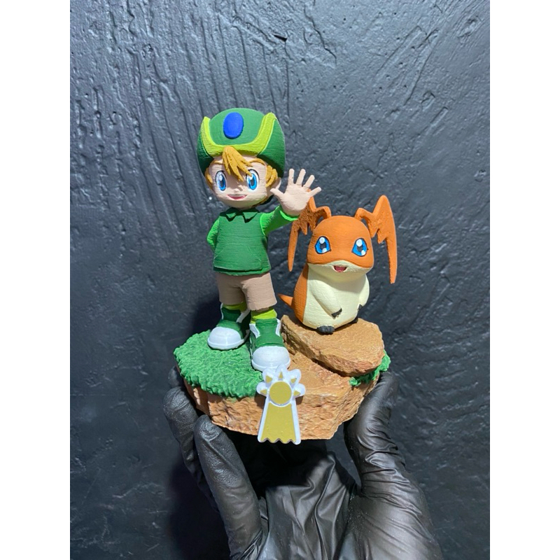 Digimon Figure - Tk e Patamon LA Figures 3D print | Shopee Brasil