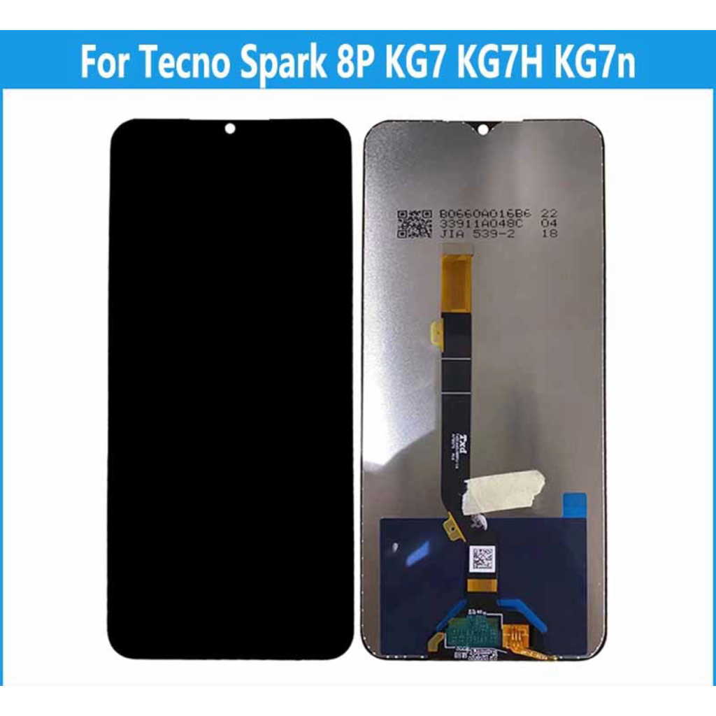 Tela Touch Display Lcd Tecno Spark 8T / Spark 8P KG7 KG7H KG7n KG6P ...