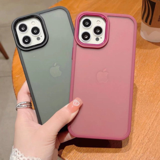 Capa SPACE Acrílica Colorida Fosca iPhone 8plus/XR/11/12 pro max/13 pro ...
