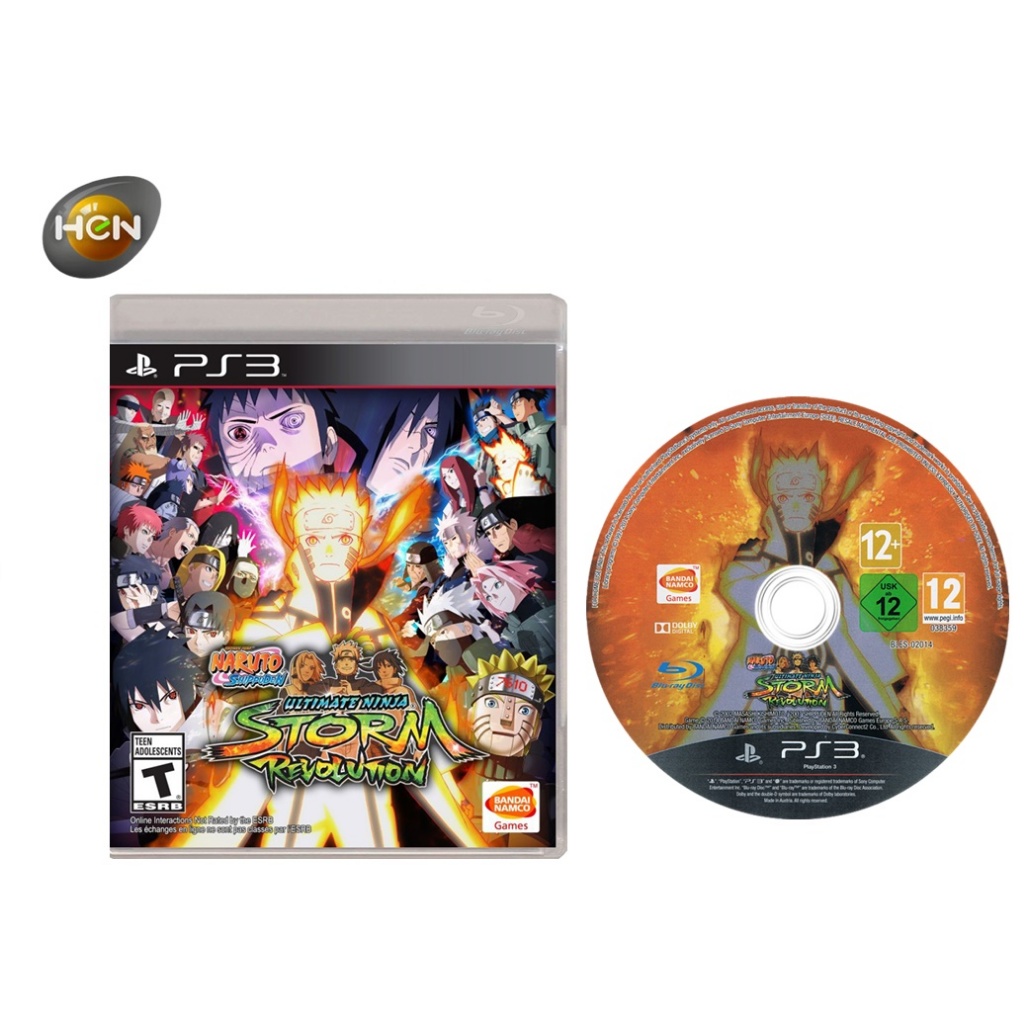 Naruto Shippuden Ultimate Ninja STORM Revolution PS3 Mídia física HEN ...