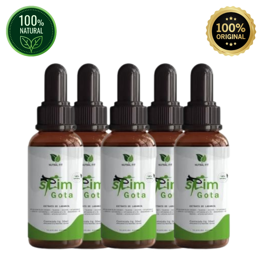 5 SLIM GOTA ORIGINAL 30ML | Shopee Brasil
