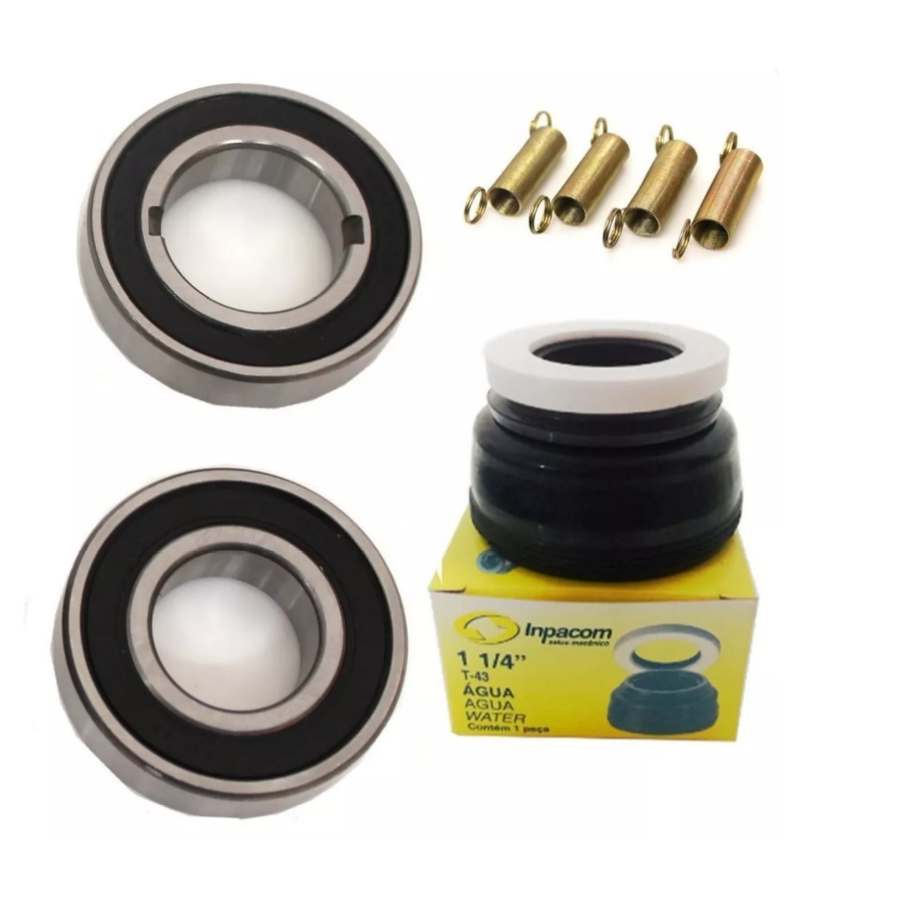 Kit Rolamento Selo Mecânico Lavadora Electrolux Lf90 Lf10 Lm06 Lm08 ...