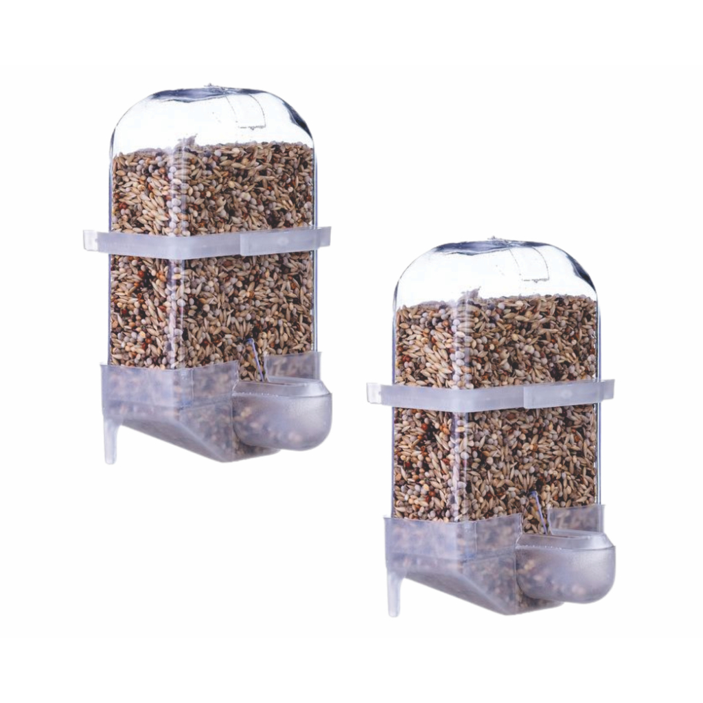 Kit 2un Comedouro Continuo Gaiolas - Kotori | Shopee Brasil