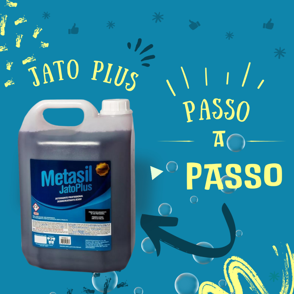 Detergente Ácido Desengraxante Metasil Jato Plus 5 Litros P/ Ar ...