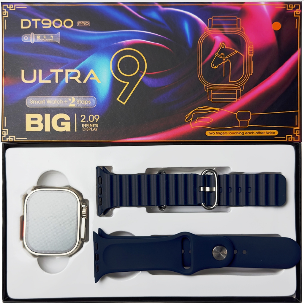 Relógio Ultra 9 2024 Novo Inteligente watch 9 Ultra Série 9 Bússola 2.2 ...