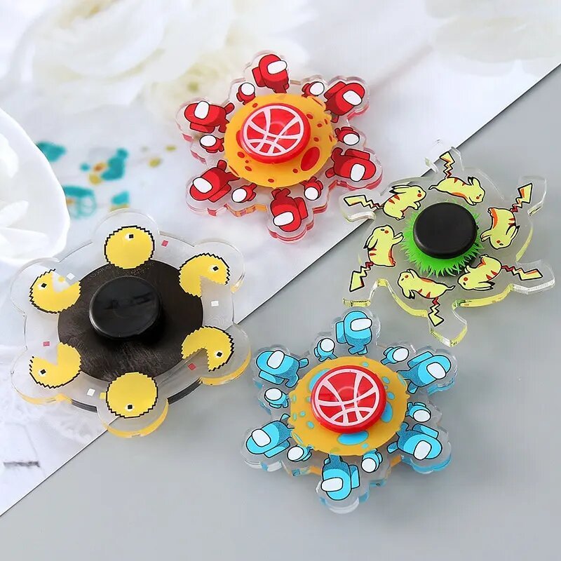 Hand Spinner Anti-Esstress Animação Brinquedo Descompressão NARUTO GOKU ...