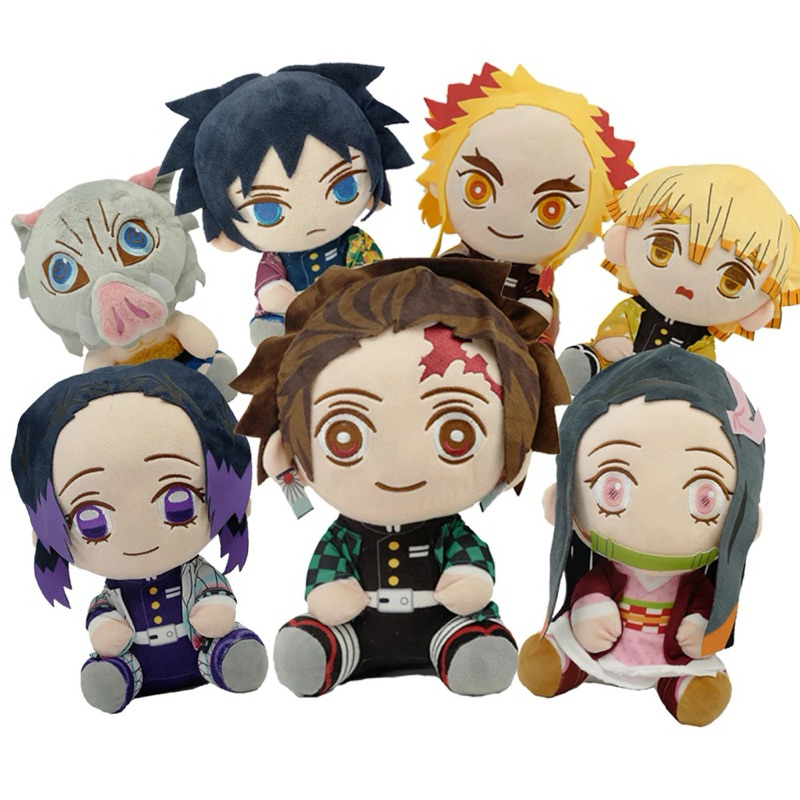 Pelúcia Demon Slayer Tanjiro Nezuko Inosuke Tomioka Rengoku Zenitsu ... Pelúcia Demon Slayer Tanjiro Nezuko Inosuke Tomioka Rengoku Zenitsu ...