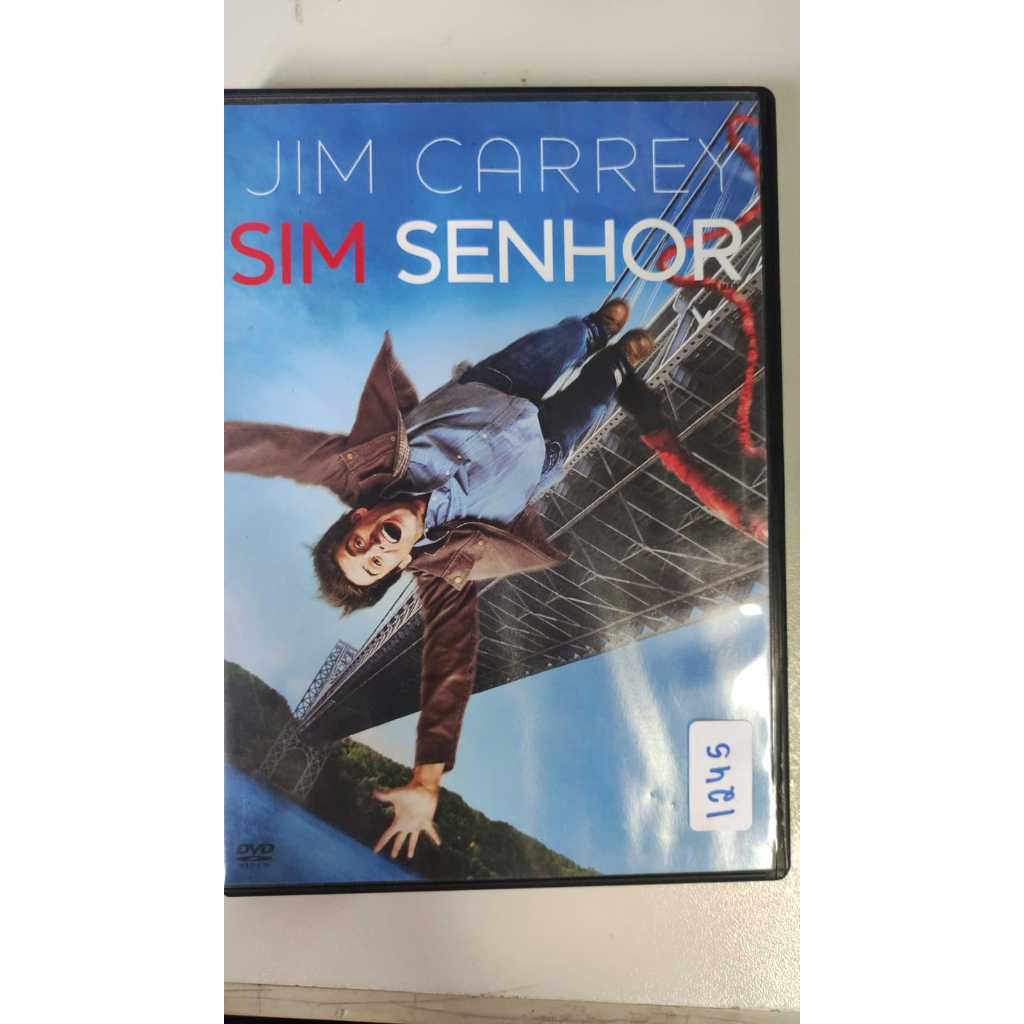 DVD - Jim Carrey - Sim Senhor! | Shopee Brasil
