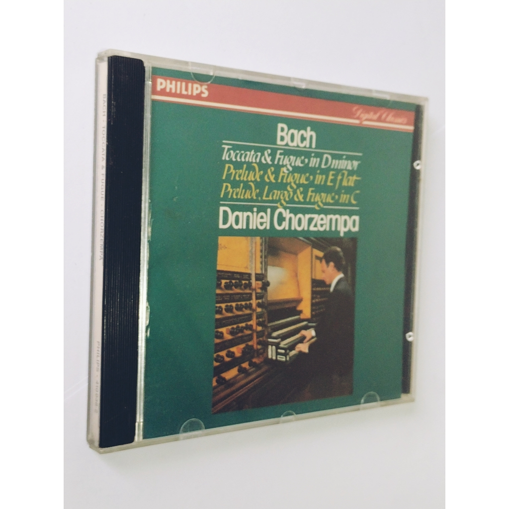 Cd Bach - Toccata & Fogue - Chorzempa (ótimo estado de conservação ...