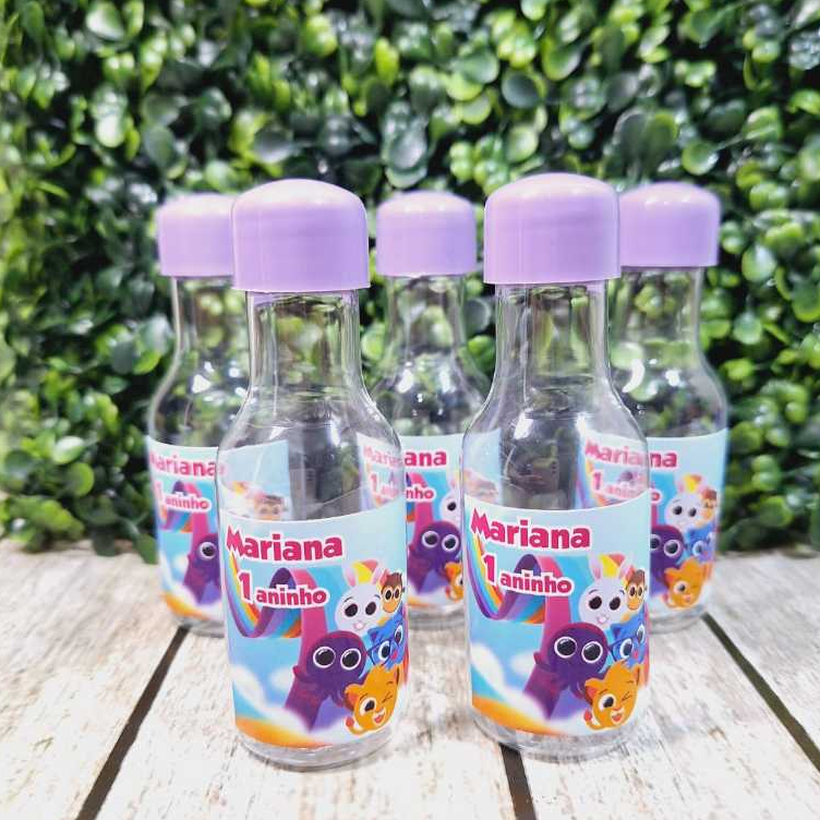 MINI GARRAFINHA 50 ML PERSONALIZADA -LEMBRANÇA DE FESTA INFANTIL ...