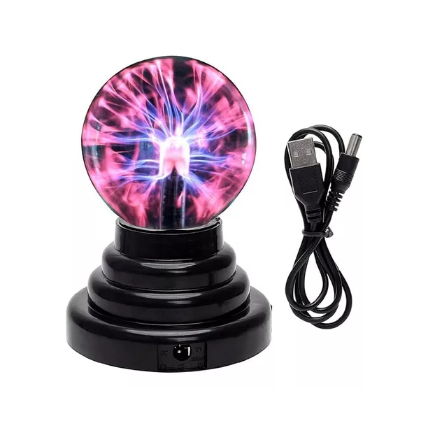 Globo De Plasma,esfera De Raios Bola De Cristal Magia Festa | Shopee Brasil