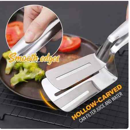 Pegador Pinça Para Alimentos Pizza Carnes Tortas Lasanhas Hamburguer ...