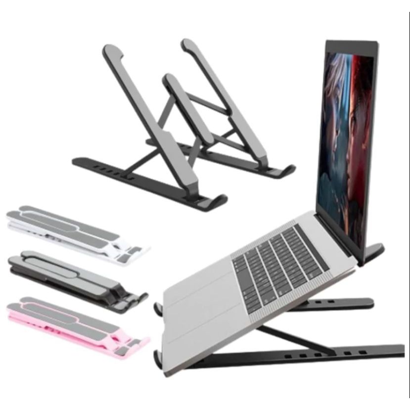 Suporte de Notebook 11 a 17 Pol Regulável Em Aluminio Preto Multi - AC439 | Shopee Brasil