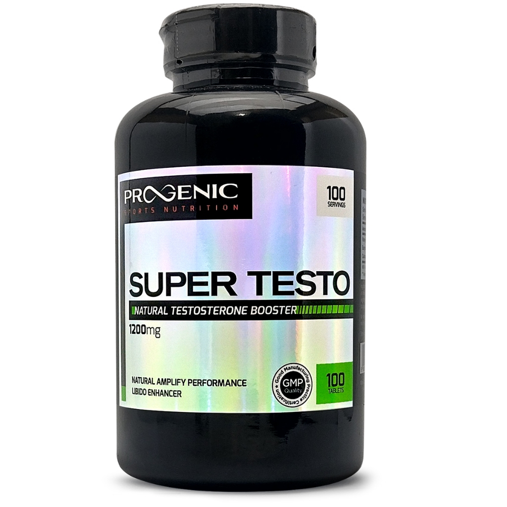 Suplemento Super Testo 1200mg (Natural Booster) 100 Tablets - Progenic ...