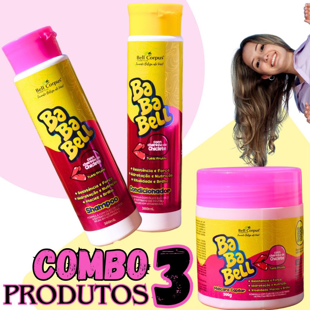 Kit-Bababell-cosmeticos-Tutti-Frutti-Bell-Corpus-Cosmeticos-Babalu ...