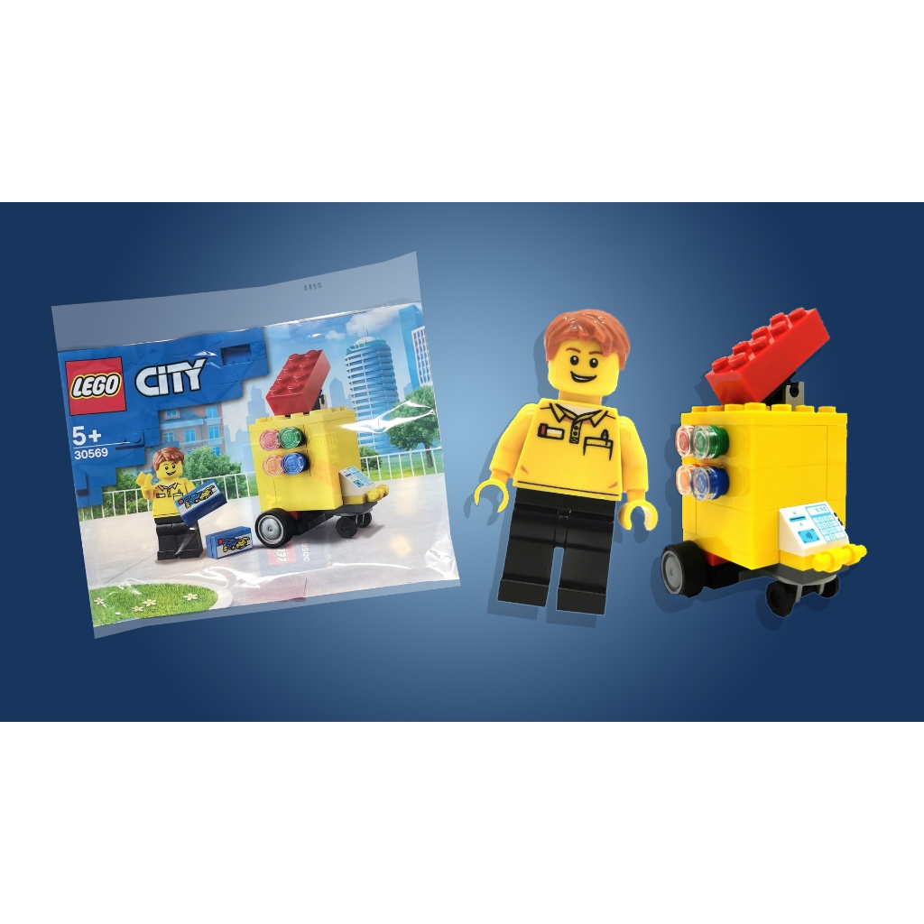 Lego city Stand 30569 polybag novo pronta entrega | Shopee Brasil