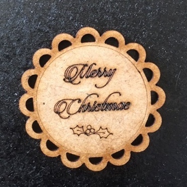 TAG MERRY CHRISTMAS MDF, 50 UNID, 3,5 CM | Shopee Brasil