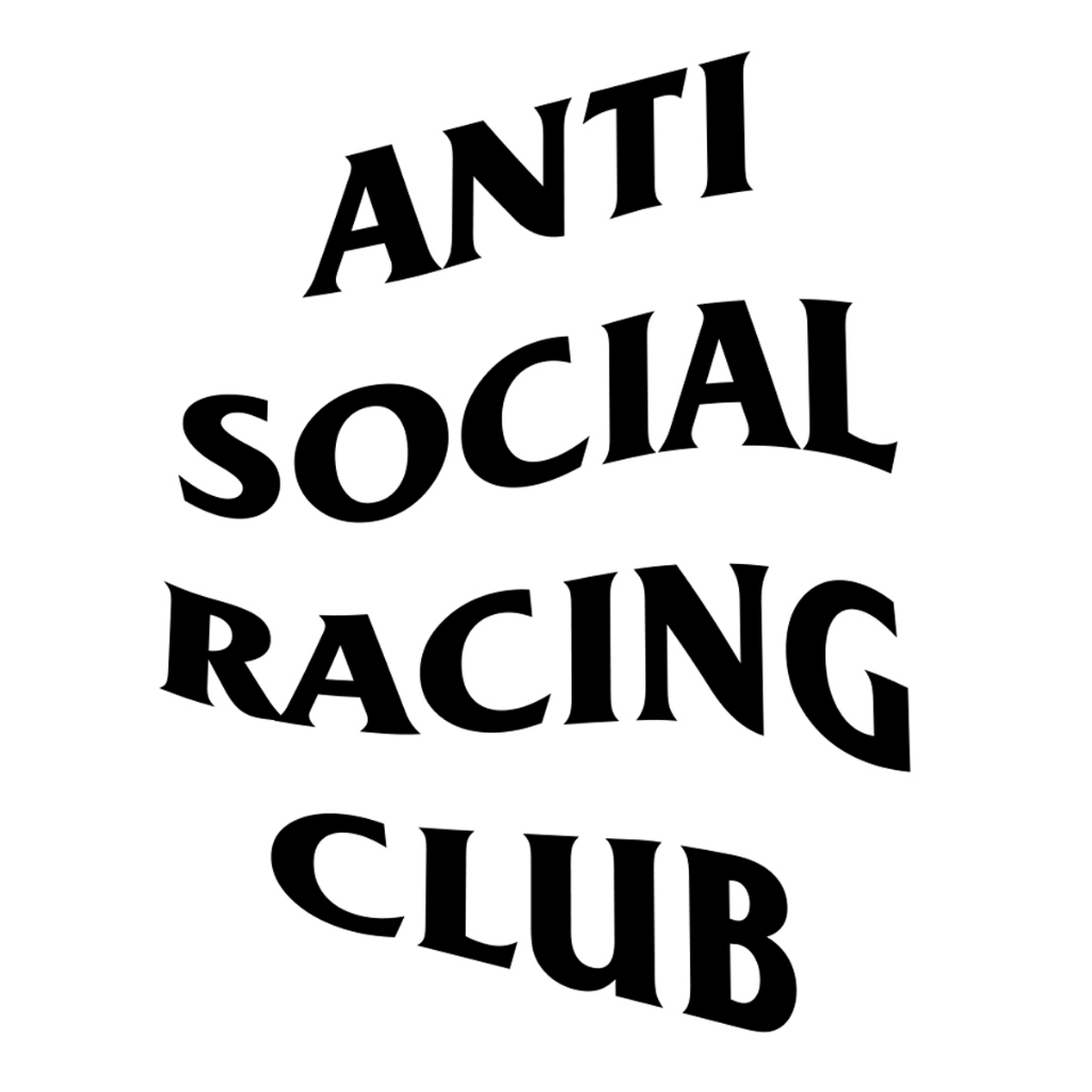Kit 05 Adesivos Anti Social Racing Club Premium Vinil Tuning | Shopee ...