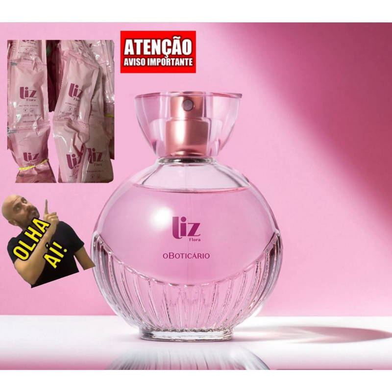 Lançamento Desodorante Colônia Liz Flora 5 unidades de 1ml - O ...