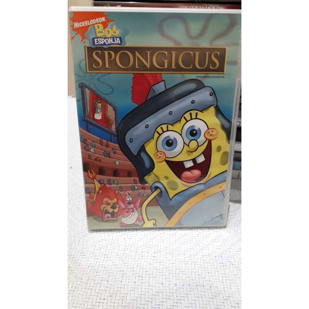 dvd BOB ESPONJA spongicus-dublado | Shopee Brasil