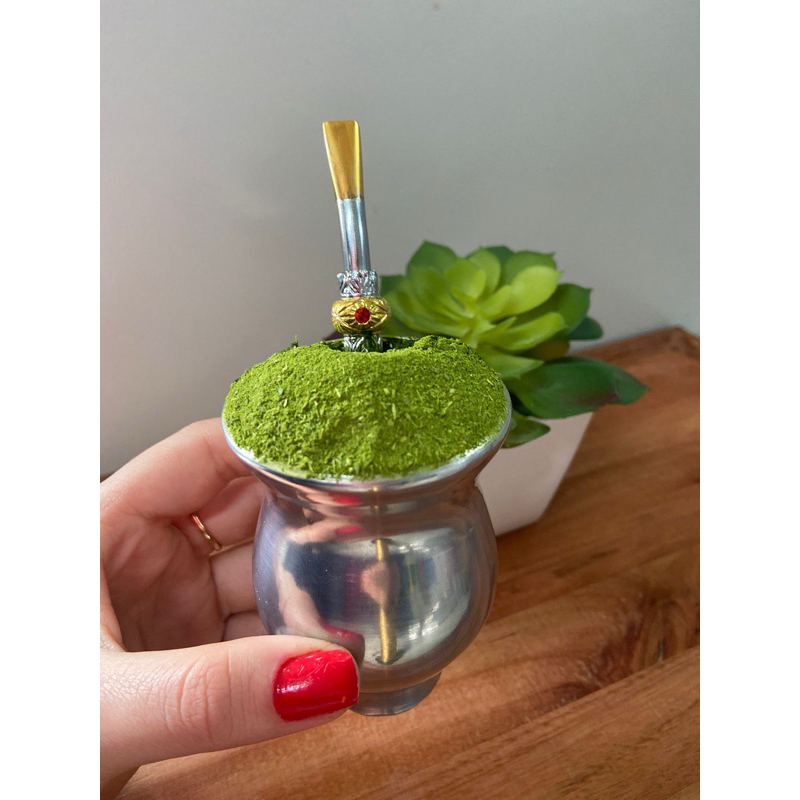 Kit Mate Infantil e Adulto com Cuia e Bomba meu primeiro chimarrão ...