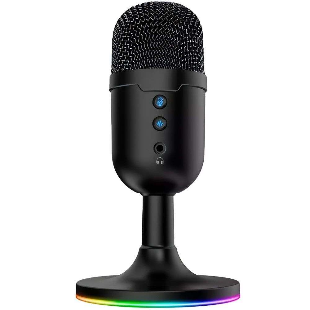 Microfone Gamer Xion Xi-micga Rgb - Preto | Shopee Brasil