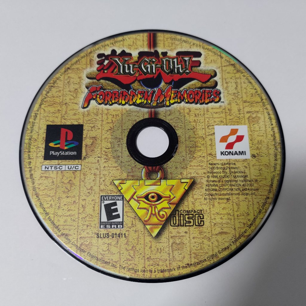 Yu-gi-oh Forbidden Memories Original Ps1 | Shopee Brasil