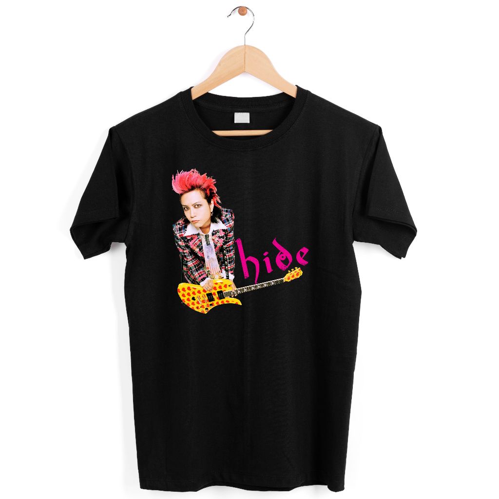 Camiseta HIDE Visual Kei JRock 100% Algodão | Shopee Brasil