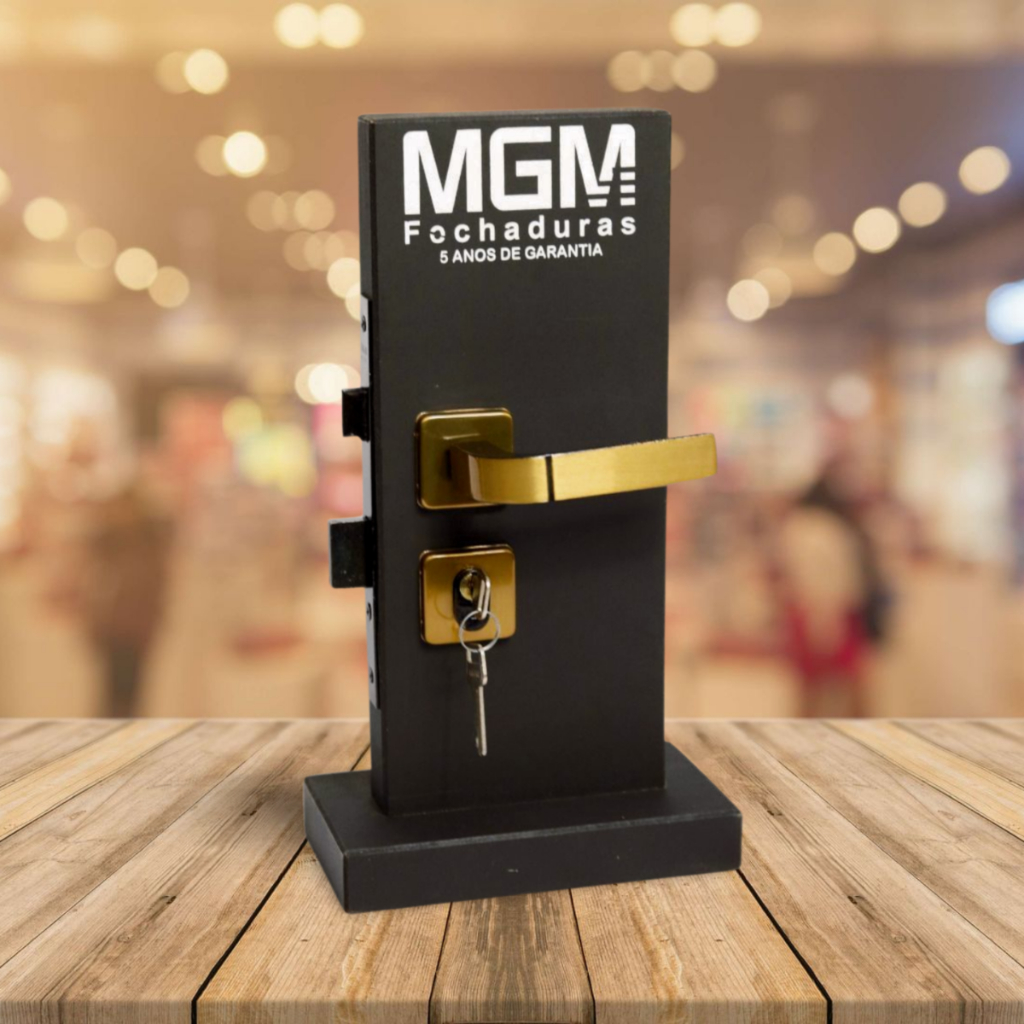 FECHADURA DE PORTA COM CHAVE MGM EXTERNA PARA SALA COZINHA BANHEIRO ...
