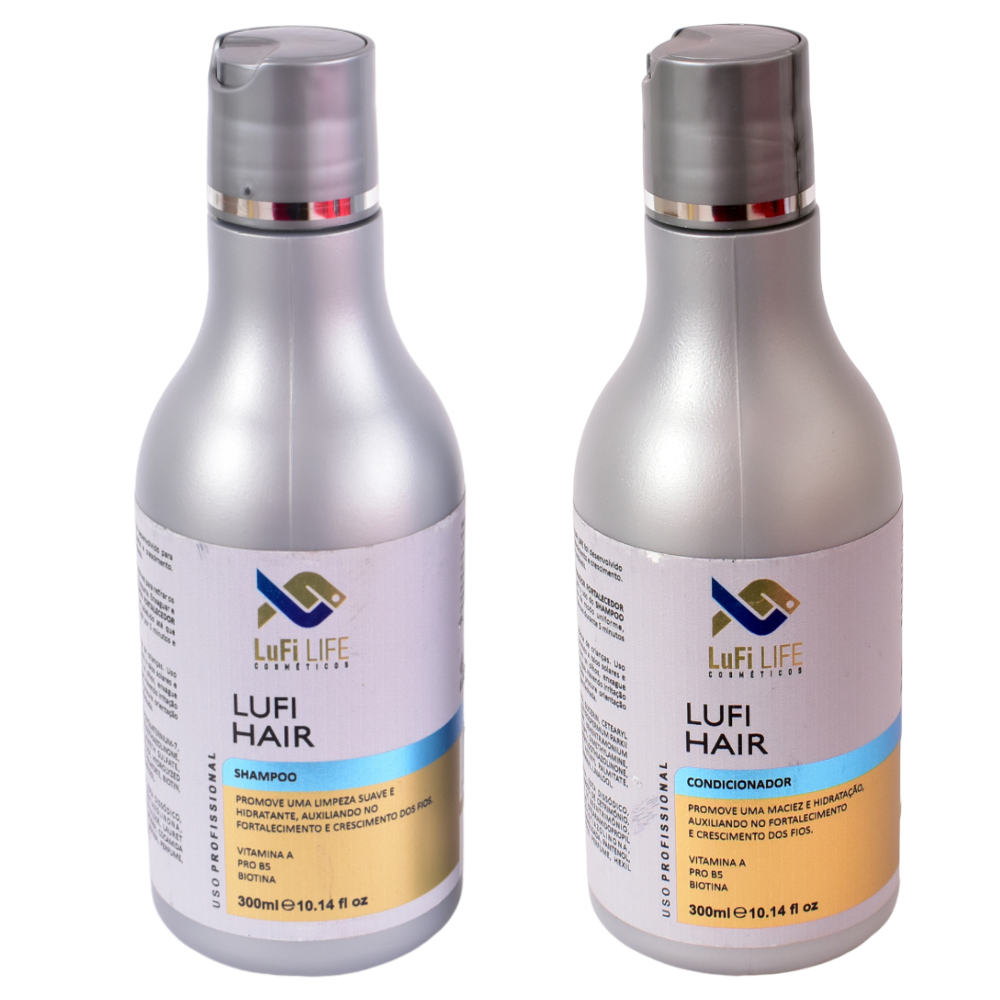 Kit Shampoo e Condicionador LuFi Life | Shopee Brasil