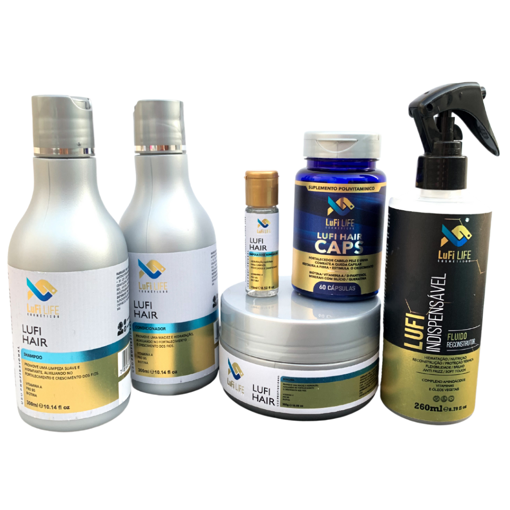 Kit LuFi Hair Revitalização Total | Shopee Brasil