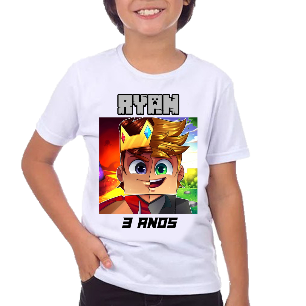 Camiseta personalizada Lopers e Rafael (LEIA A DESCRIÇÃO) | Shopee Brasil