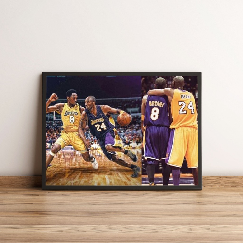 Quadro Kobe Bryant Presente E Futuro 3078 | Shopee Brasil