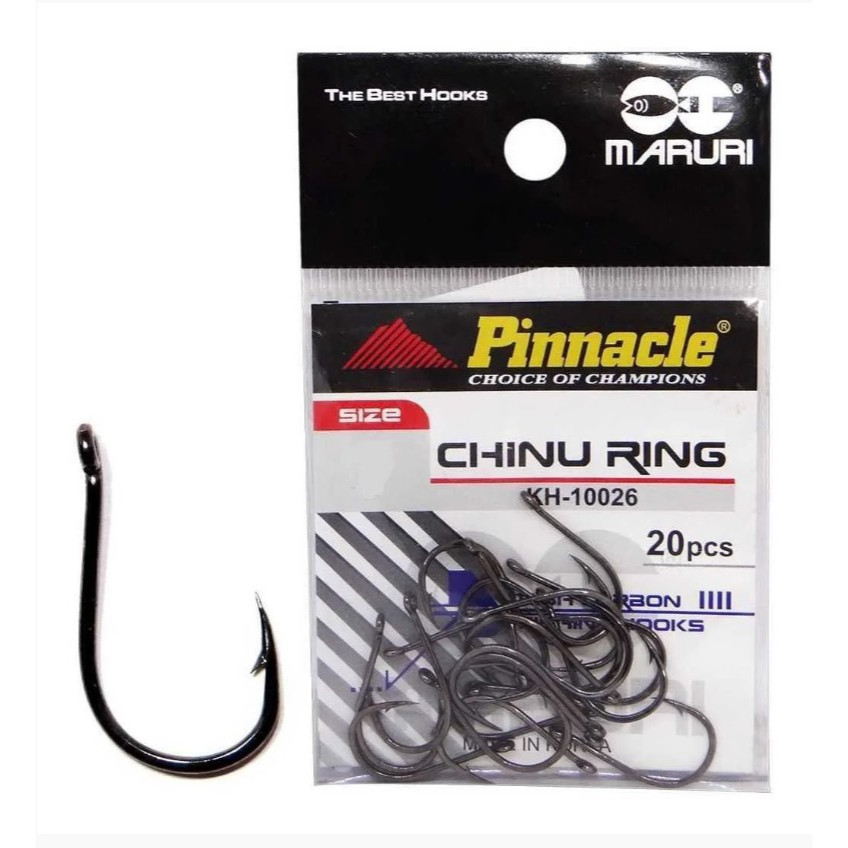 Anzol Pinnacle Chinu Ring Maruri Kh-10026 -Com 20 Un Varias Medidas ...