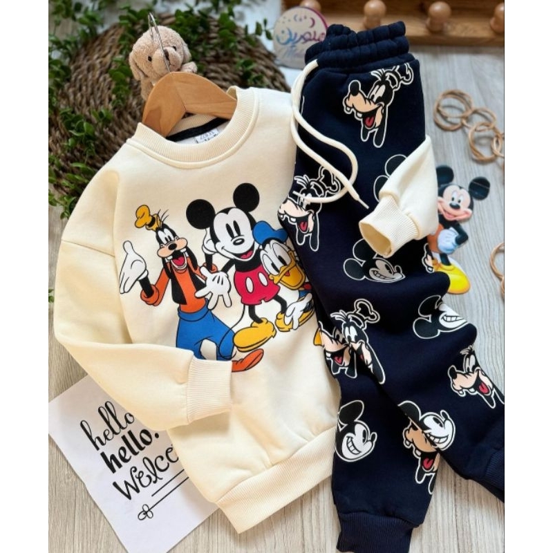 CONJUNTO MOLETOM DISNEY | Shopee Brasil