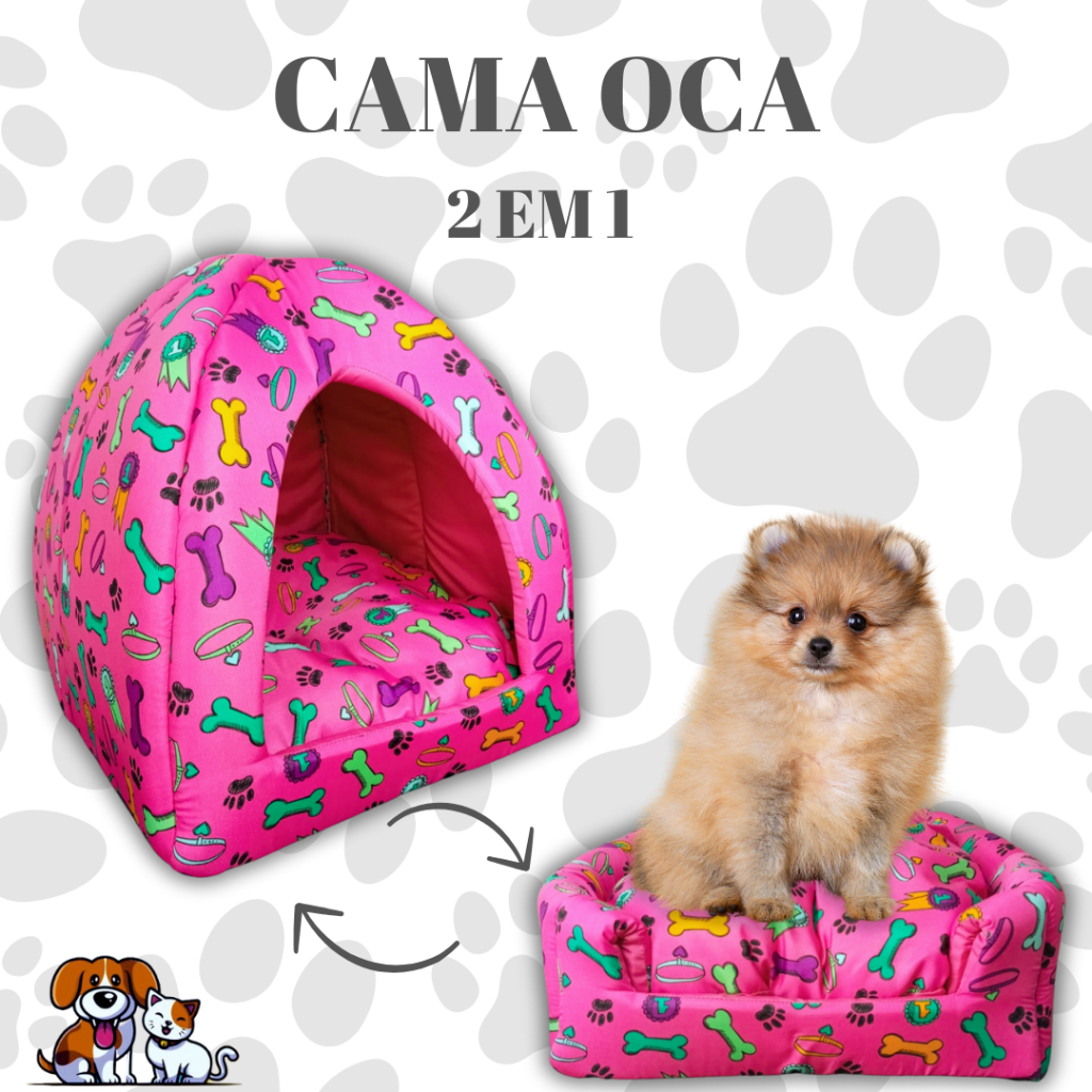 CAMA OCA PET OXFORD TAMANHO ÚNICO COLORIDAS ANIMAIS DE ESTIMAÇÃO, CAMA ...