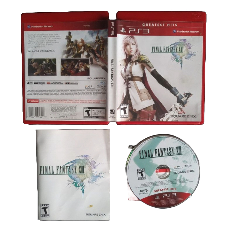 Final Fantasy XIII PS3 Mídia Física | Shopee Brasil