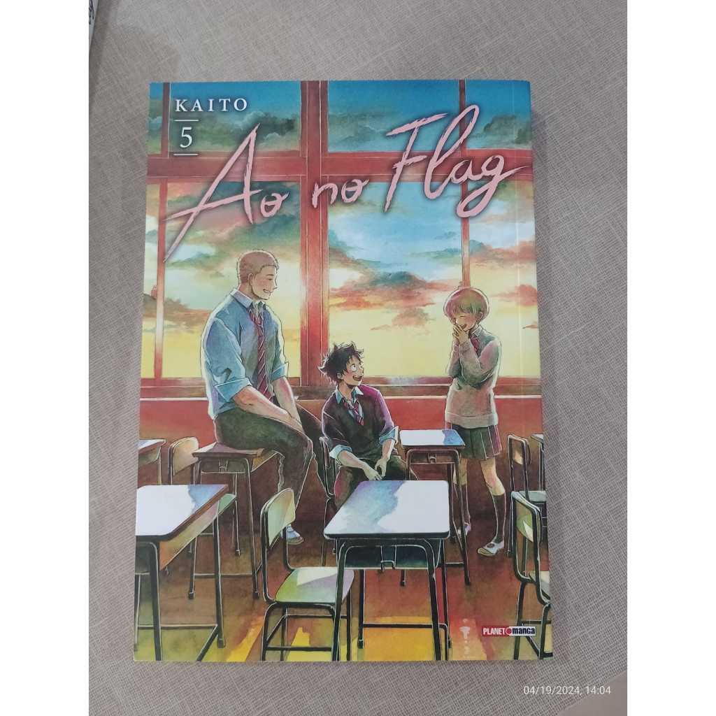 Ao no flag Vols 1 ao 5/ Kaito/ Mangá/ Anime | Shopee Brasil