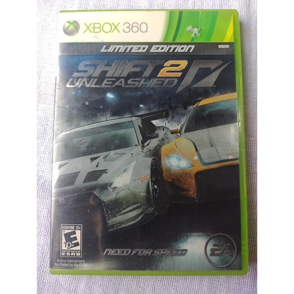 Need For Speed Shift 2 Unleashed Xbox 360 Mídia Física Jogo Original ...
