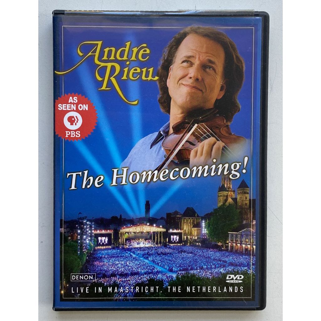 DVD Original - Andre Rieu - The Homecoming ! - Importado | Shopee Brasil