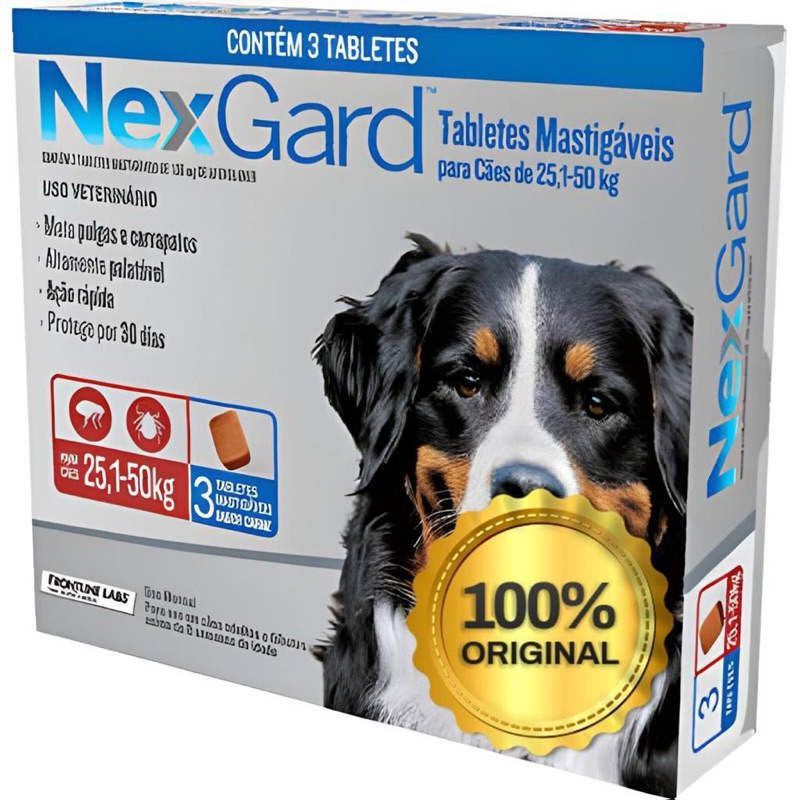 kit 4 Negard antipulgas e carrapato para cães de25 a 50 kilos | Shopee ...