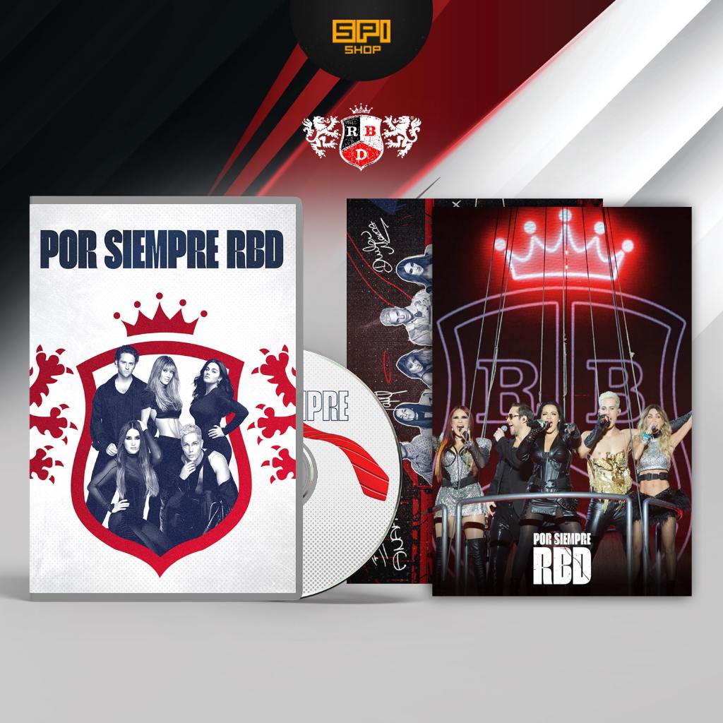 DVD Por Siempre RBD - Ao Vivo (Especial VIX) com Músicas Extras ...
